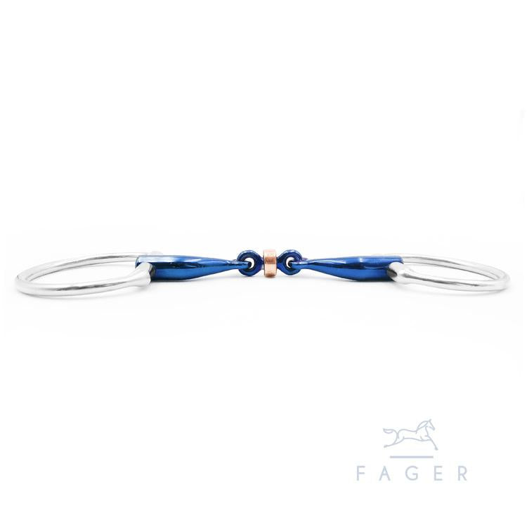 Fager Sally Titanium Snaffle – Puissance Equestrian